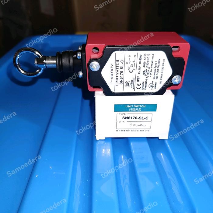 Jual SN6170-SL-C i-safety Pull Rope Limit Switch Tarik Reset Otomatis - Jakarta Barat ...