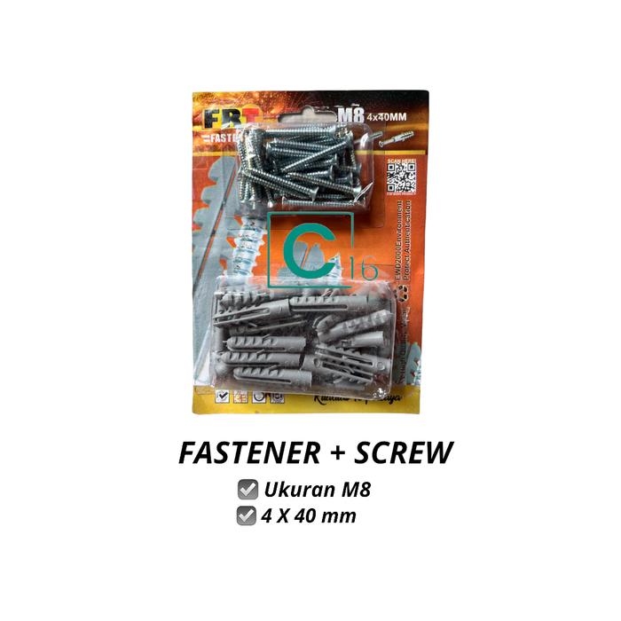 Jual Baut Sekrup Fastener Piser M6 M8 M10 M12 Baut Tembok - M8 - Kota ...