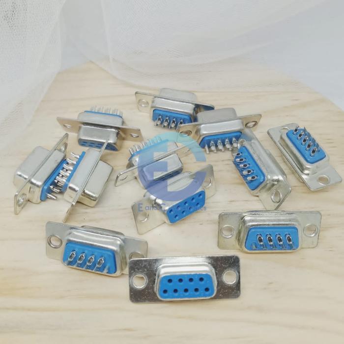 Jual Connector DB9 Female DB9 Konektor Kabel Cable Female Plug - Kota ...
