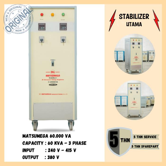 Jual Stavolt / Stabilizer Listrik MATSUMEGA 60000 VA 3 PHASE - Jakarta ...