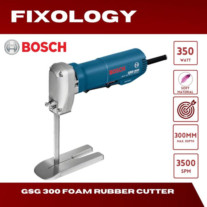 Jual Mesin Pemotong Styrofoam Karet Busa Foam Rubber Cutter Bosch GSG ...