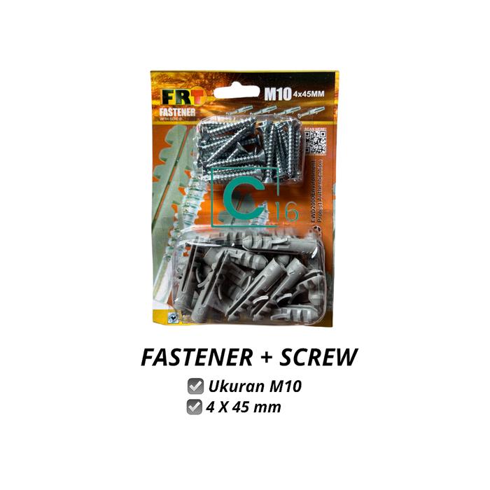 Jual Baut Sekrup Fastener Piser M6 M8 M10 M12 Baut Tembok - M10 - Kota ...