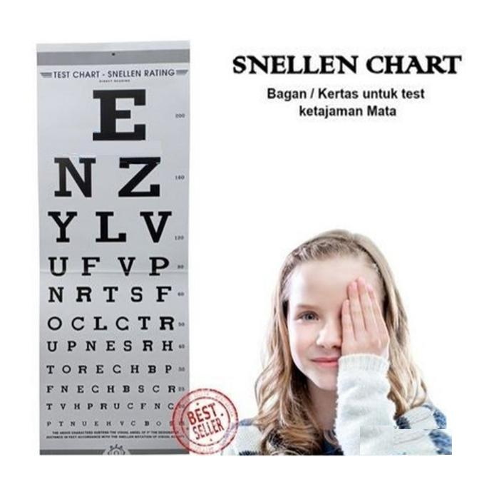 Jual Snellen Chart Alat Test Mata - Jakarta Barat - Takashimaya | Tokopedia