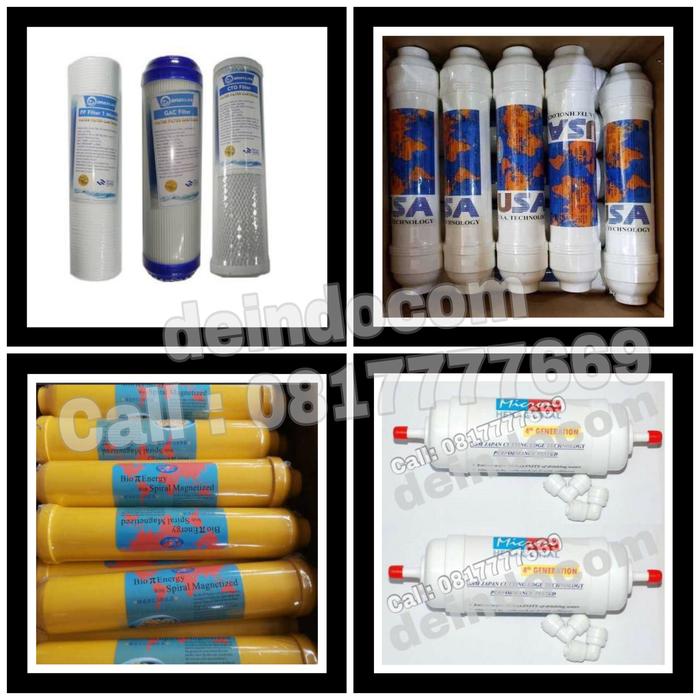 Jual Paket Filter Replacement Mesin RO 7 Step Dan Filter Air Tanah 5 ...
