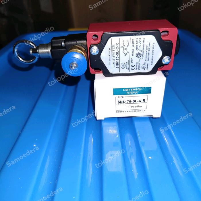 Jual SN6170-SL-C-R i-safety Pull Rope/ Limit Switch Tarik Reset Manual - Jakarta Barat ...