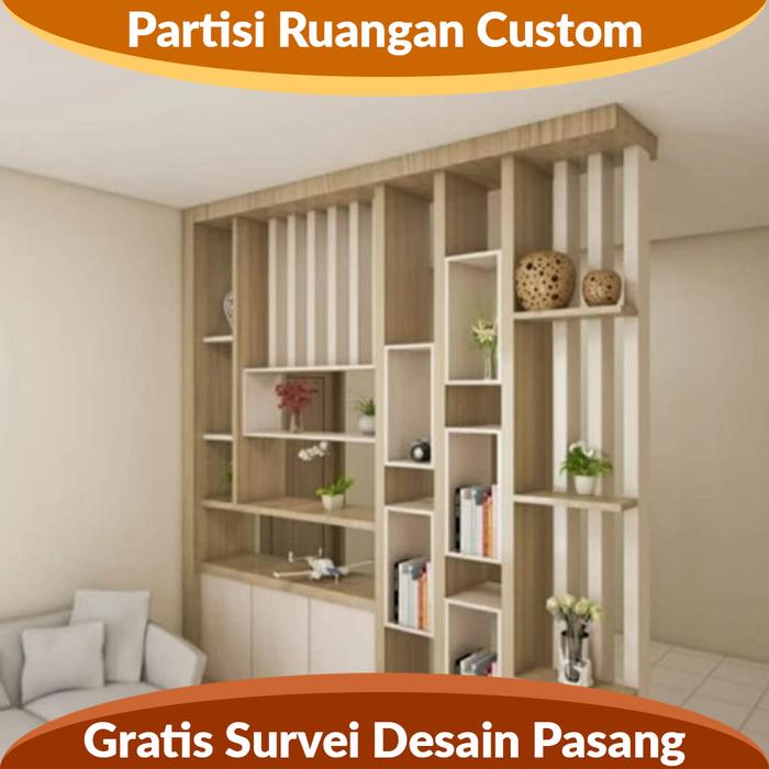Jual PROMO Partisi Ruangan Custom Bahan PVC Board Free Survei Desain ...