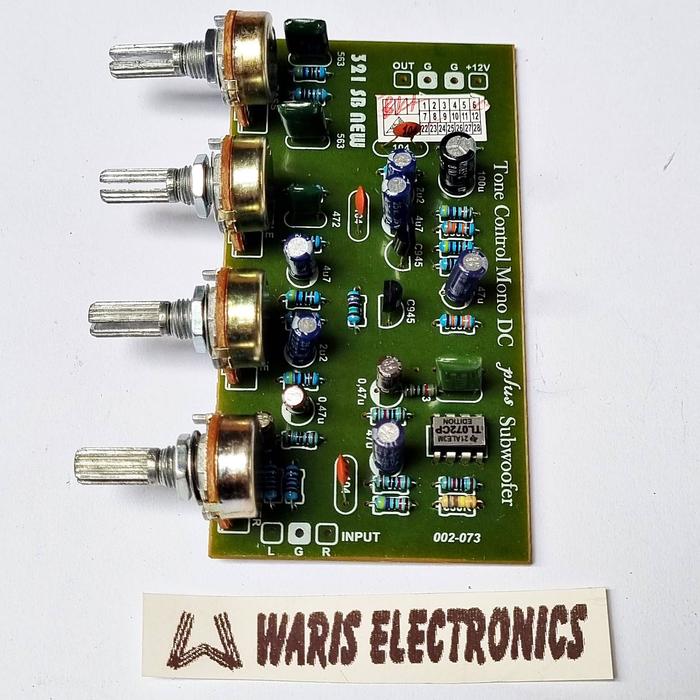 Jual Tone Control Subwoofer Dc 12v Mono Ckj Thb 321 Sb Di Seller Rumix ...