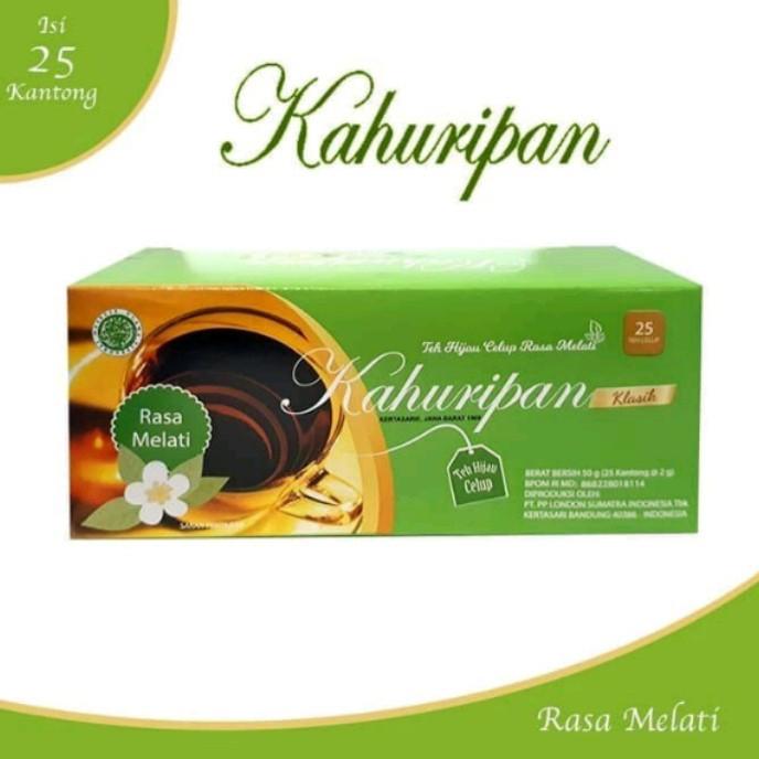 Jual Teh Kahuripan - Teh Celup Klasik 25's - Teh Hitam / Vanilla ...