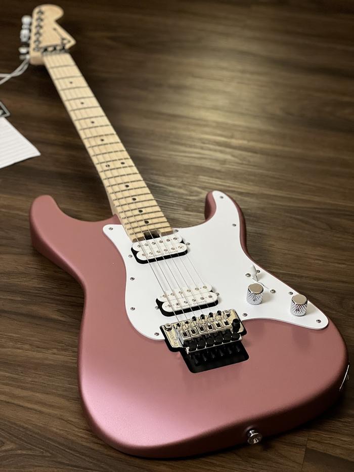 Jual Charvel Pro Mod So-Cal Style 1 HH Maple FB in Satin Burgundy Mist ...