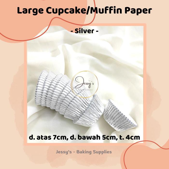Jual Large Cupcake Paper, Cupcake, Muffin Paper, Muffin Isi 24 pcs ...