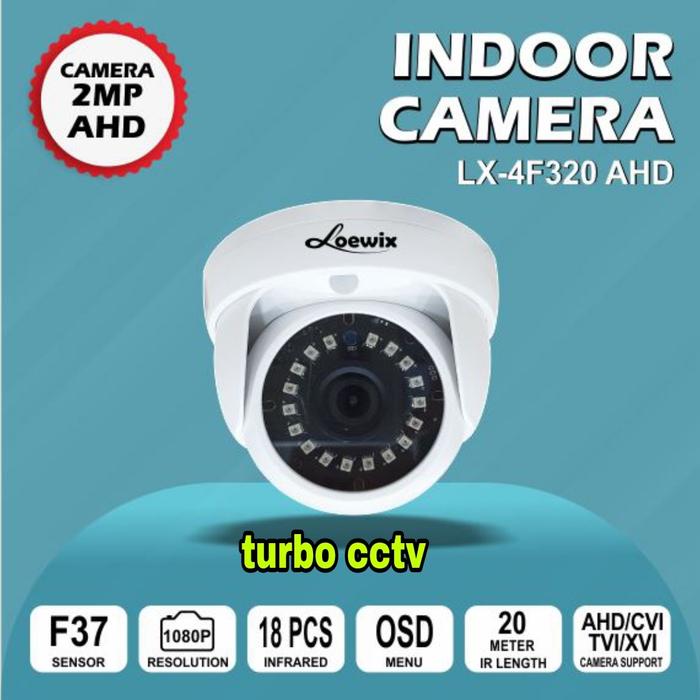 Jual LOEWIX CCTV KAMERA 2 MP AHD CAMERA INDOOR LX-4F320 FULL HD 1080 - Jakarta Pusat - TURBO ...