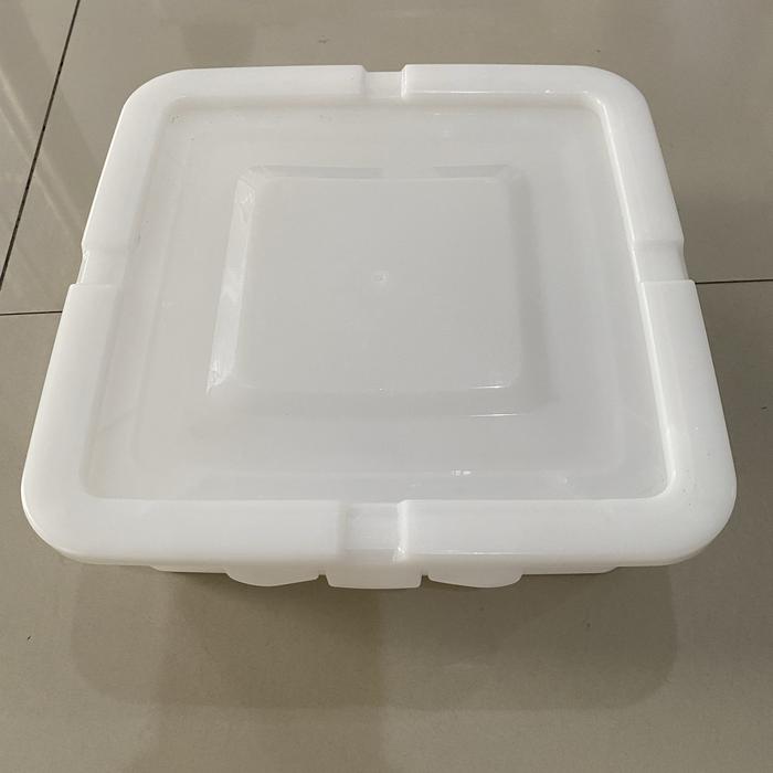 Jual Box kotak plastik tebal kualitas tupperware uk 25x25x8cm / 3 liter ...