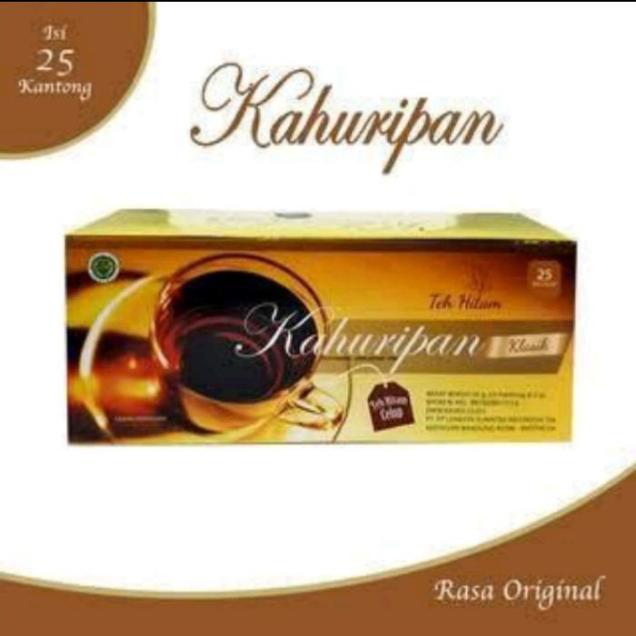 Jual Teh Kahuripan - Teh Celup Klasik 25's - Teh Hitam / Vanilla ...