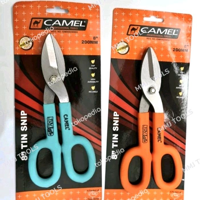 Jual Gunting seng CAMEL 8" - CAMEL Tin Snip - CAMEL Gunting Seng ...