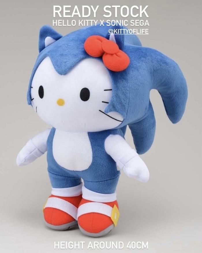 Jual Boneka Hello Kitty Sonic SEGA Sanrio Original - Jakarta Utara ...