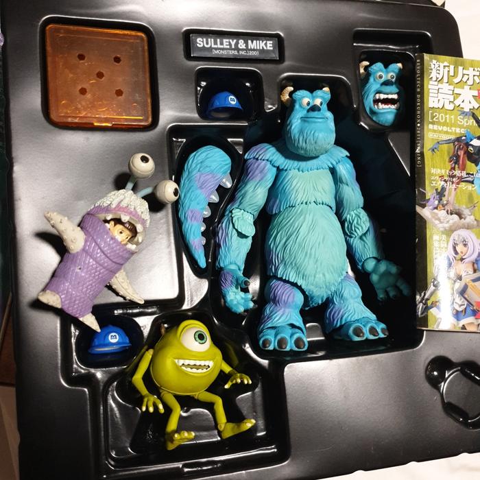 Jual Sully Mike Revoltech Boo Disney Magical collection Pixar Monsters ...