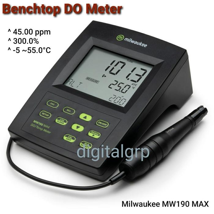 Jual Dissolved Oxygen Meter MW190 MAX Benchtop DO Meter and BOD Meter ...