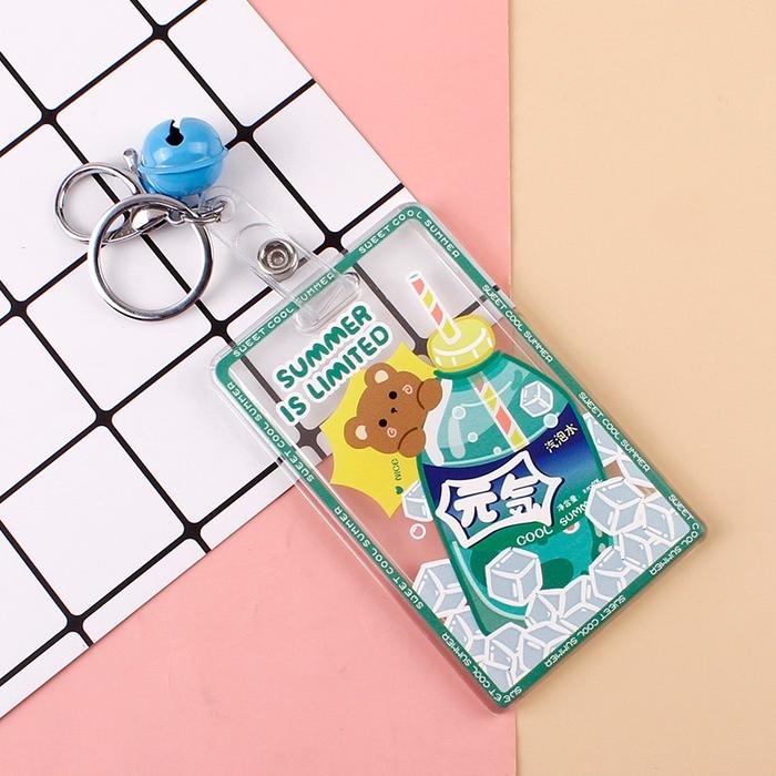 Jual Photocard ID Card Holder Akrilik Cute Drinks Ice Cream ...