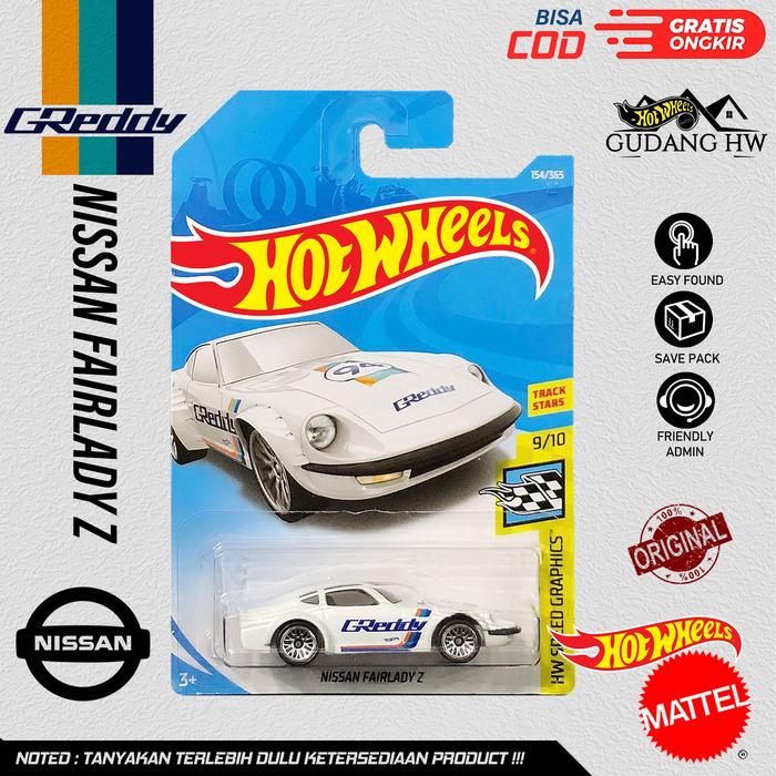 Jual HOT WHEELS GREDDY HONDA CIFIC EF SUPRA GR DATSUN 620 - FAIRLADY Z ...