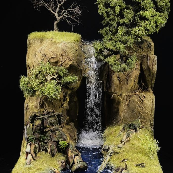 Jual Diorama Abandoned Robot Zaku ii Musuhnya Gundam (Pesanan Bosque ...
