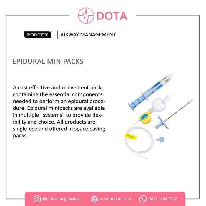 Jual Epidural Minipack System (PORTEX-SMITH MEDICAL) - Kab. Sidoarjo ...