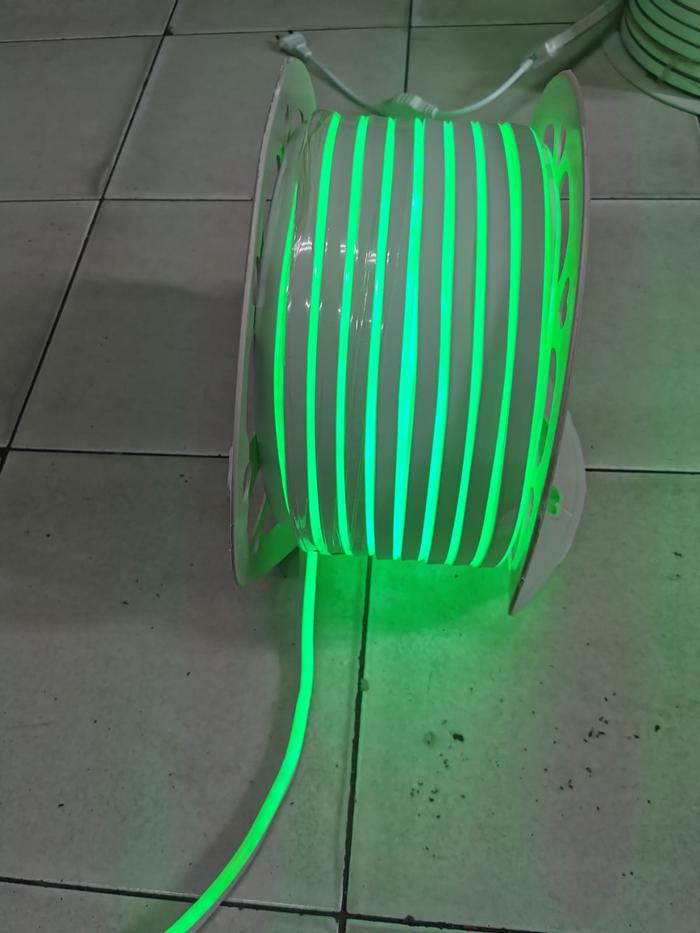 Jual Lampu Neon Flex LED Selang Flexible sign strip fleksibel 10Meter ...