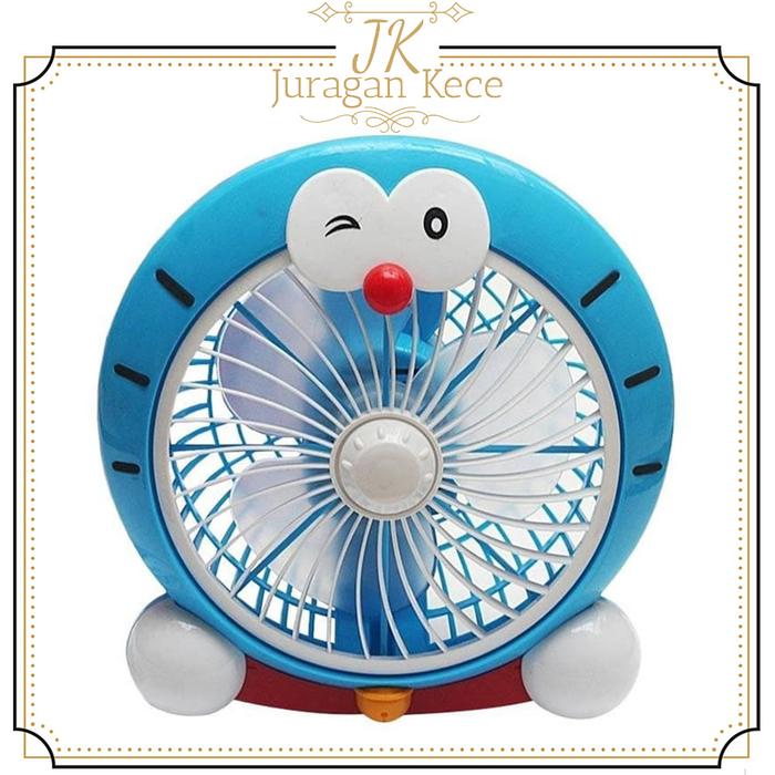 Jual Kipas Angin Meja Doraemon 10 Inch Karakter Box Fan 2 Speed ...