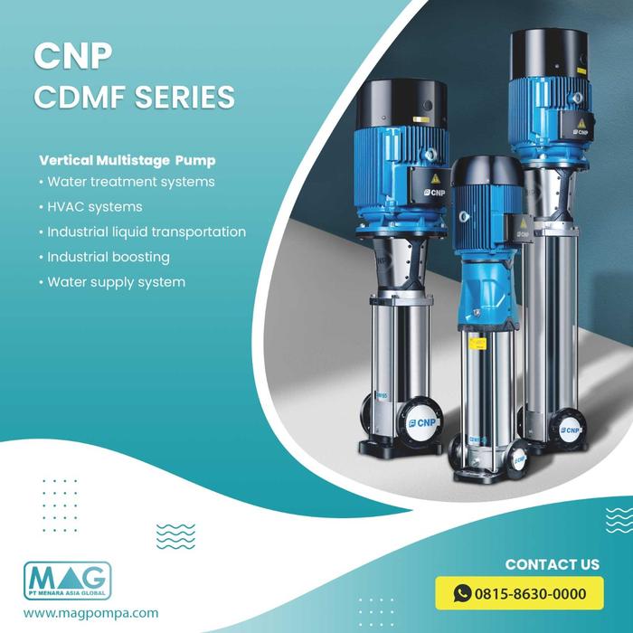 Jual Pompa Air CNP CDMF 3-5 / 3Phase / Vertical Multistage - Jakarta Barat - MAG pompa | Tokopedia