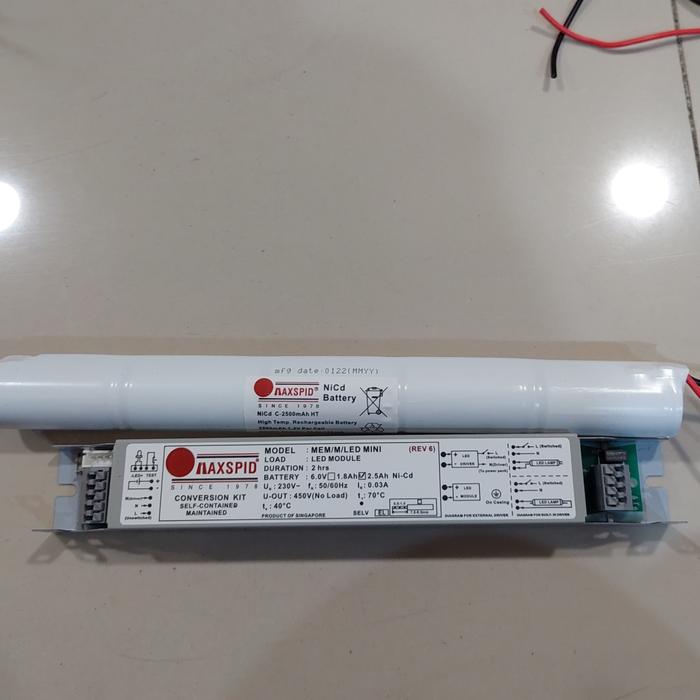 Jual NICCAD BATRERY/EMERGENCY MEM/M/LED MAXPID - Jakarta Pusat - GLOBE ...