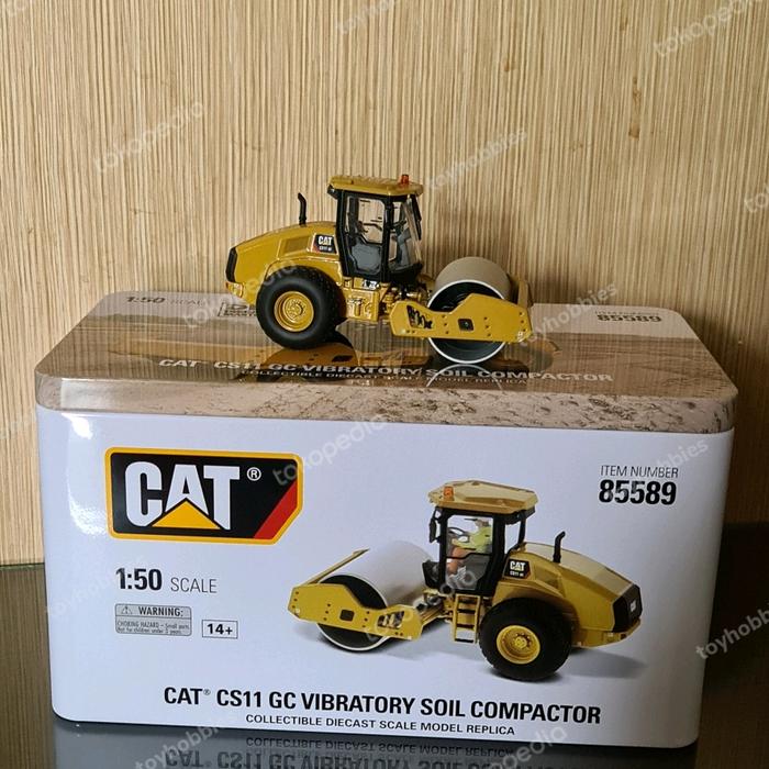 Jual CATERPILLAR CAT CS11 GC VIBRATORY 85589 SCALE 1:50 DIECAST MASTERS ...