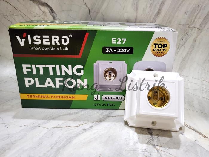 Jual Fitting Plafon Persegi BATIQ - VPG-103 Kotak - Kab. Karawang - KangListrik | Tokopedia