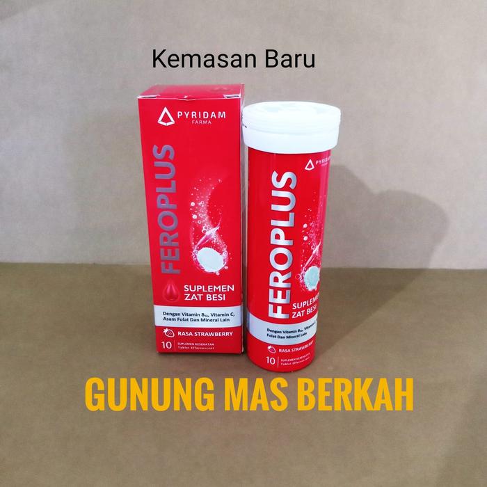 Jual FEROPLUS / FEROSPAT TABLET EFFERVESCENT - Memenuhi kebutuhan zat ...