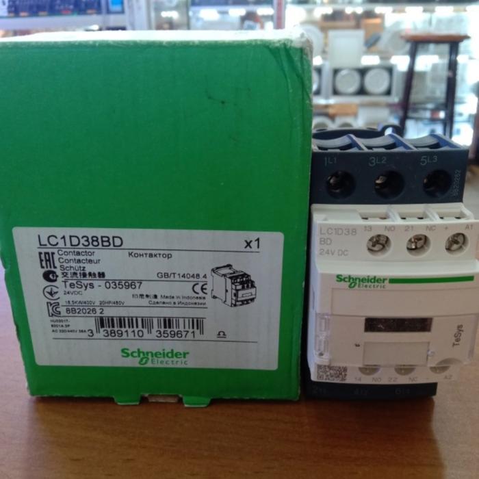 Jual kontaktor LC1D38BD 24VDC 3P Schneider - Jakarta Pusat - Sena ...