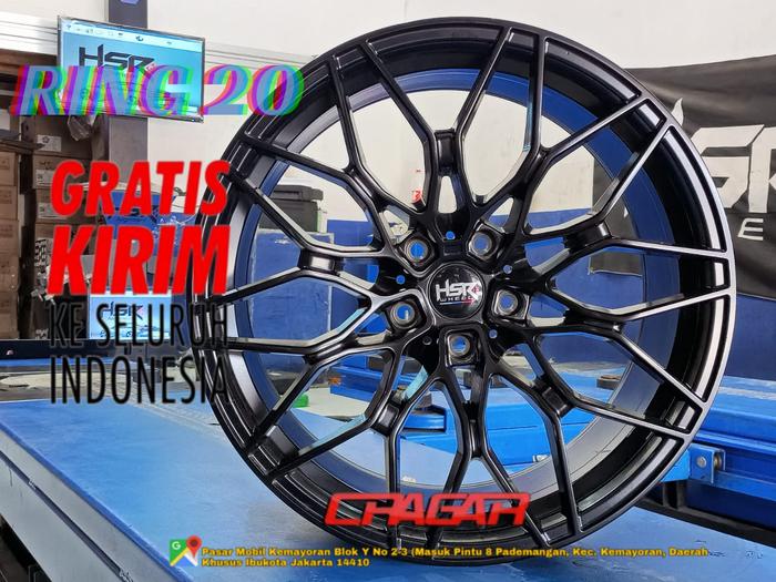 Jual Velg Mobil Buat Bmw Segala Seri HSR BURAKU R20 Hole 5X120 Warna ...