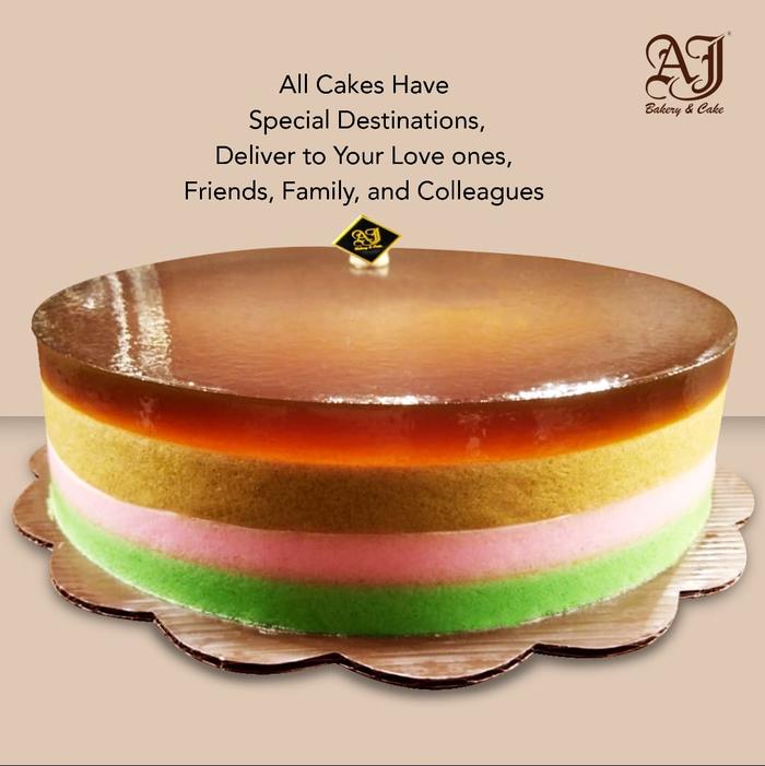 Jual Kue PUDING PELANGI LOYANG 24CM / Birthday Cake / Bolu Puding ...