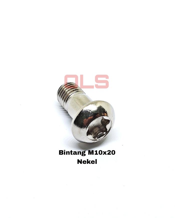 Jual Baut Bintang Cakram 10 x 20 Nekel yamaha - Jakarta Utara - OLS_Fastener | Tokopedia