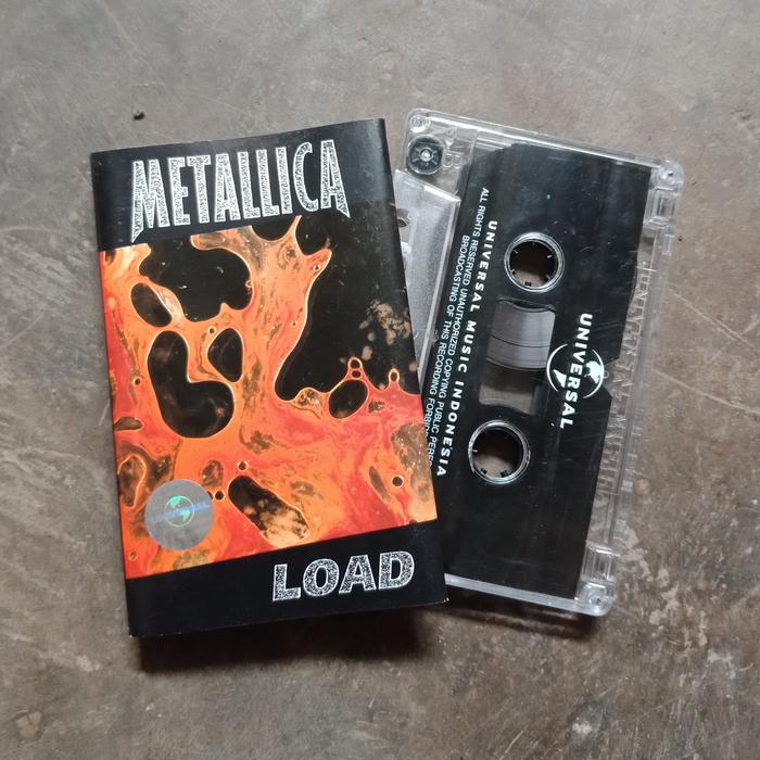 Jual Kaset Metallica / load / ©1996 metallica universal - Kota ...