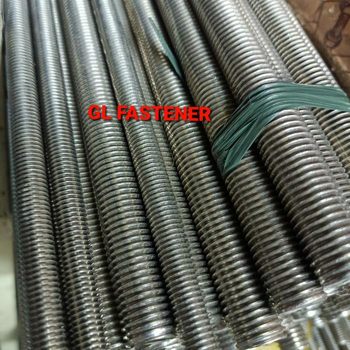 Jual Long Drat Stainless 5/8 Inch As Drat SS 304 SUS 304 x 1 Meter Gang 11 - Jakarta Barat - GL ...