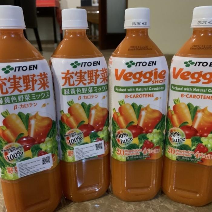 Jual Itoen Veggie Juice Fruits Jus Buah Sayur Shot Jyujitsu Yasai 898ml ...