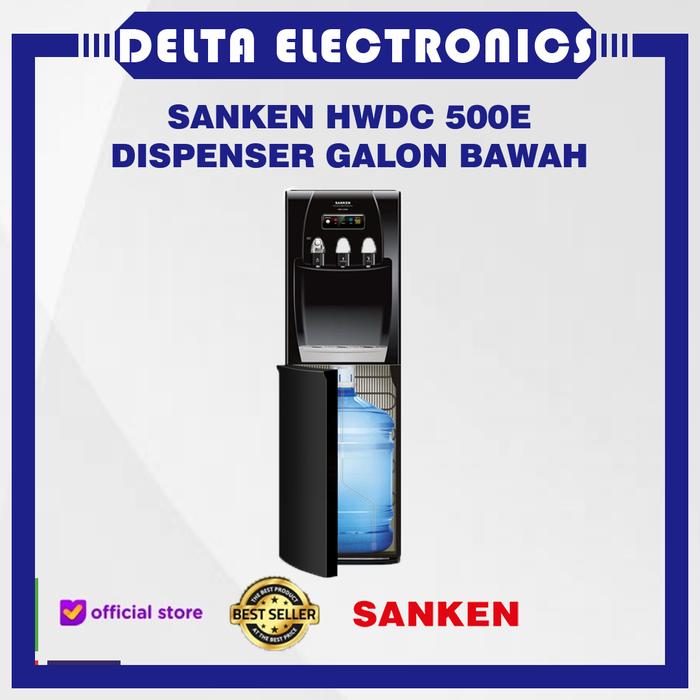 Promo Sanken HWDC500e HWDC 500E Dispenser Galon Bawah Kompressor Cicil ...