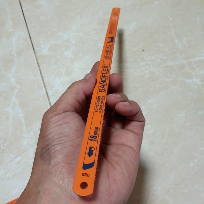 Jual MATA GERGAJI BESI SANDFLEX BAHCO MATA GERGAJI BESI HACKSAW 12"X 18 ...