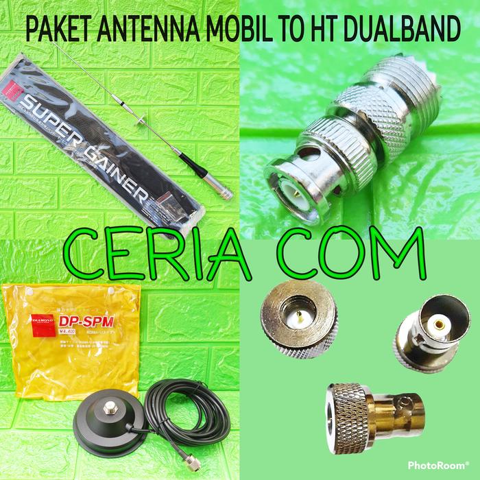 Jual PAKET ANTENA LUAR HT MOBIL RIG MOBIL DUALBAND ANTENNA RADIO RIG ...
