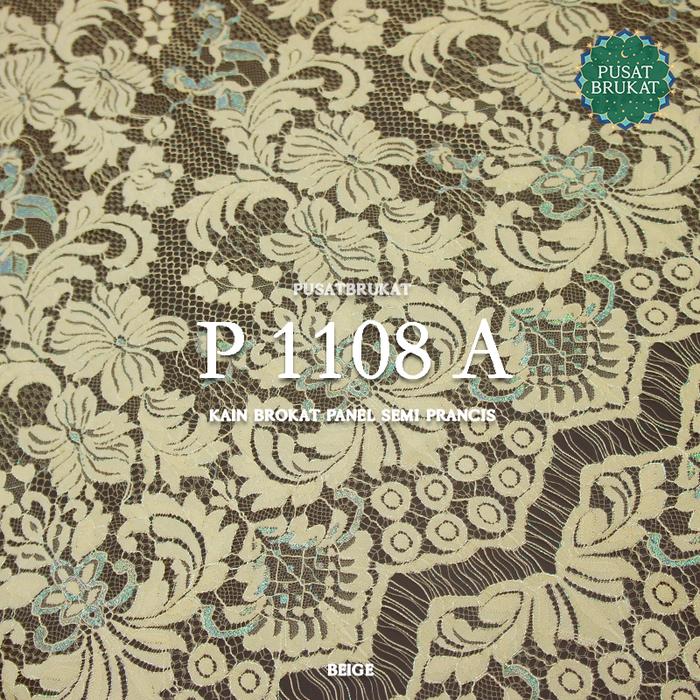 Jual KAIN BROKAT SEMI ITALY SHIMMERING METALIK / BRUKAT PANEL TIRTA ...