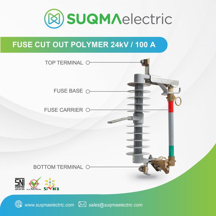 Jual FUSE CUT OUT POLIMER 24kV Merek SUQMA Electric - Jakarta Barat ...