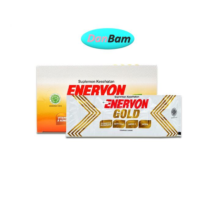 Jual Enervon Gold 5 Kapsul - Multivitamin Khusus Lansia - Jakarta Barat ...