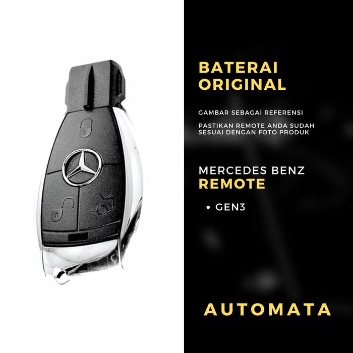 Jual Baterai Remote Mercy Mercedes Benz Gen 2 Original Panasonic ...