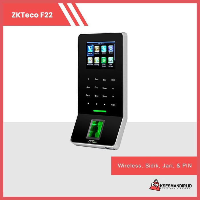 Jual Fingerprint Mesin Absensi Access Door Magic R22 Sm Seperti ZKTeco F22 - Jakarta Barat ...