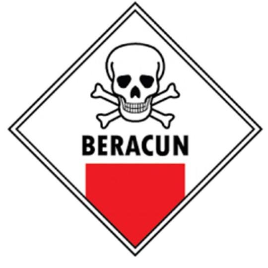 Jual Stiker sign rambu 15x15cm Simbol Limbah B3 BERACUN. - Jakarta ...