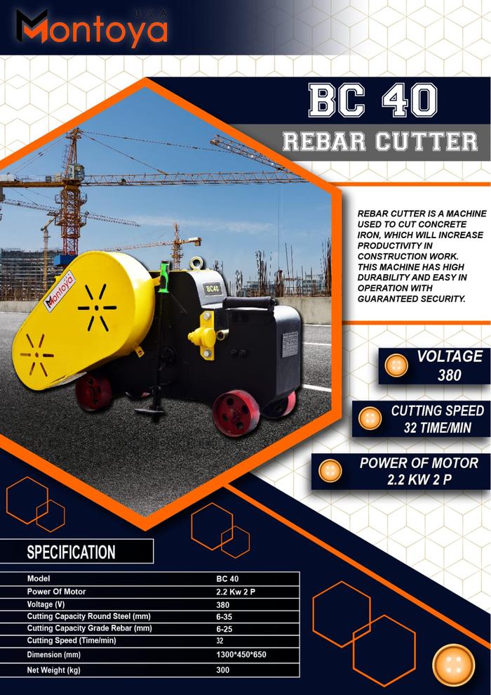 Jual Mesin Rebar Cutter Tsuzumi BC 40 Mesin Pemotong Besi - Jakarta ...
