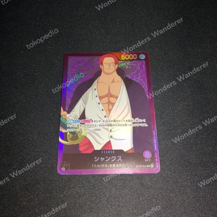 Jual One Piece Card Game - Shanks ST05 L - Kab. Batang - Wonders ...